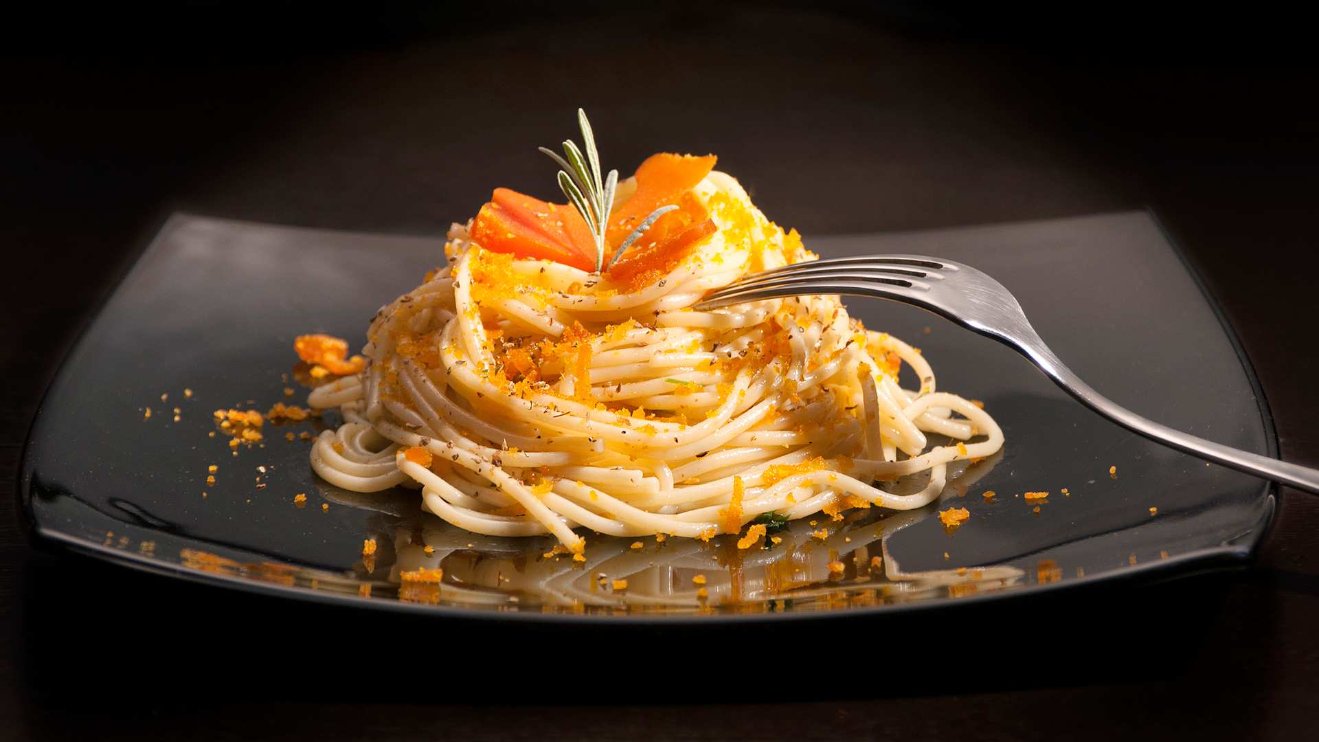 Spaghetti crudaiola mit Bottarga | Rezept kostenlos